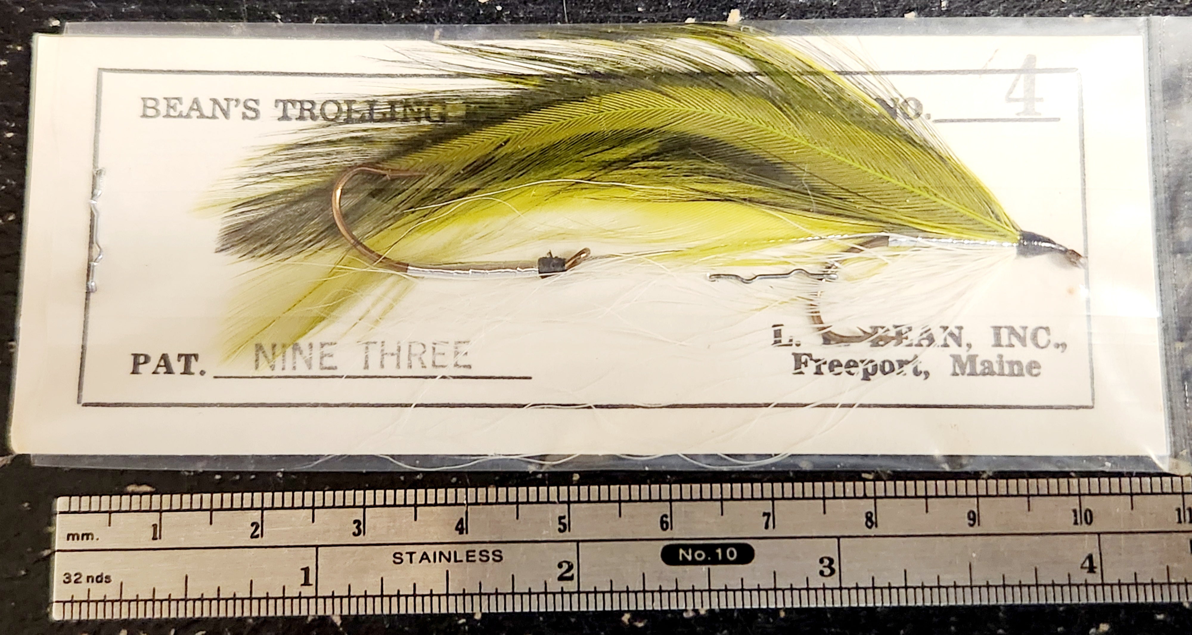 Vintage Nine Three Trolling Fly #4, Nine Three Tandem Streamer Fly ...