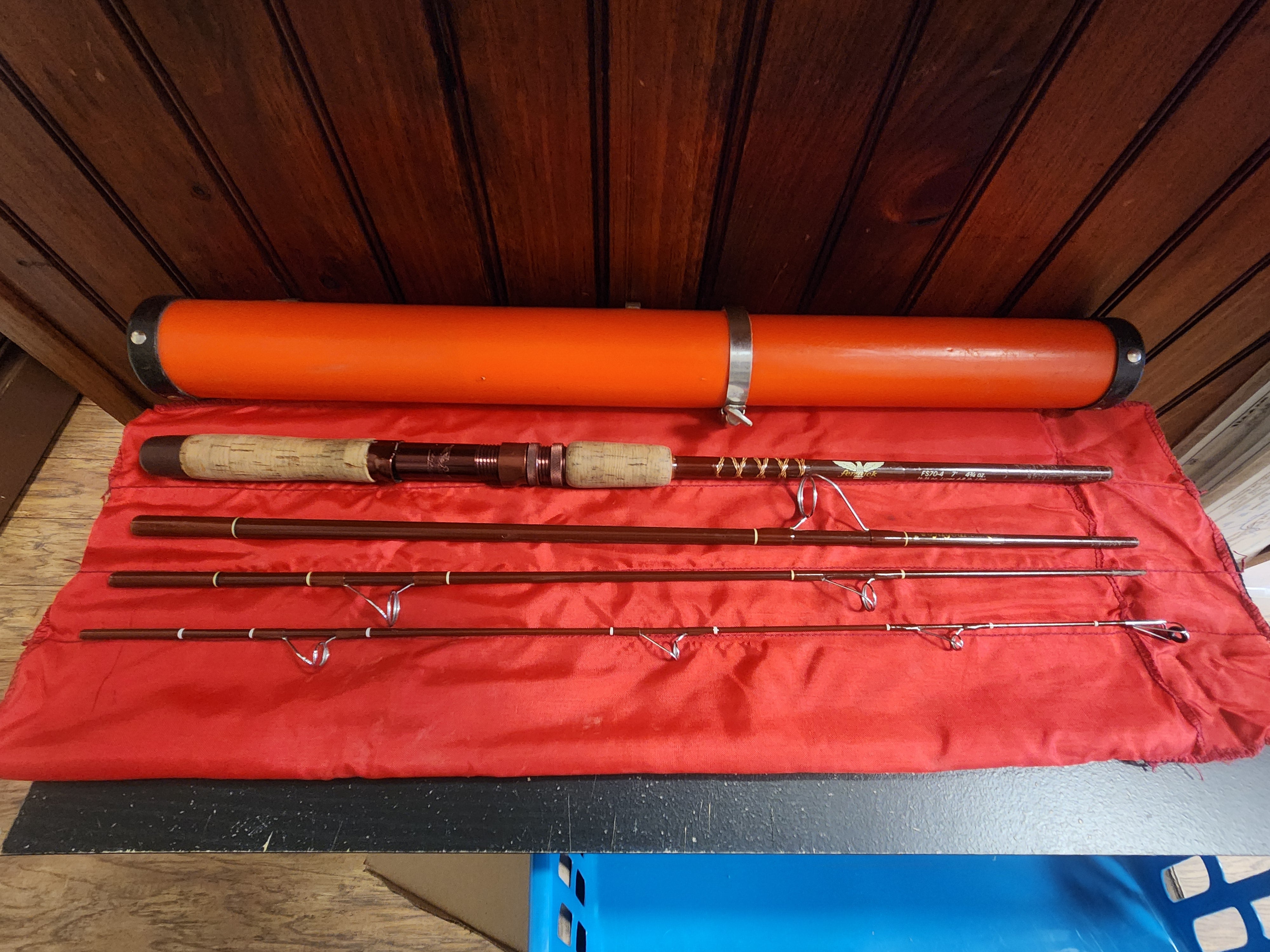 Fenwick Voyageur 7' - 4 piece Spinning Travel Rod – Baxter House River ...