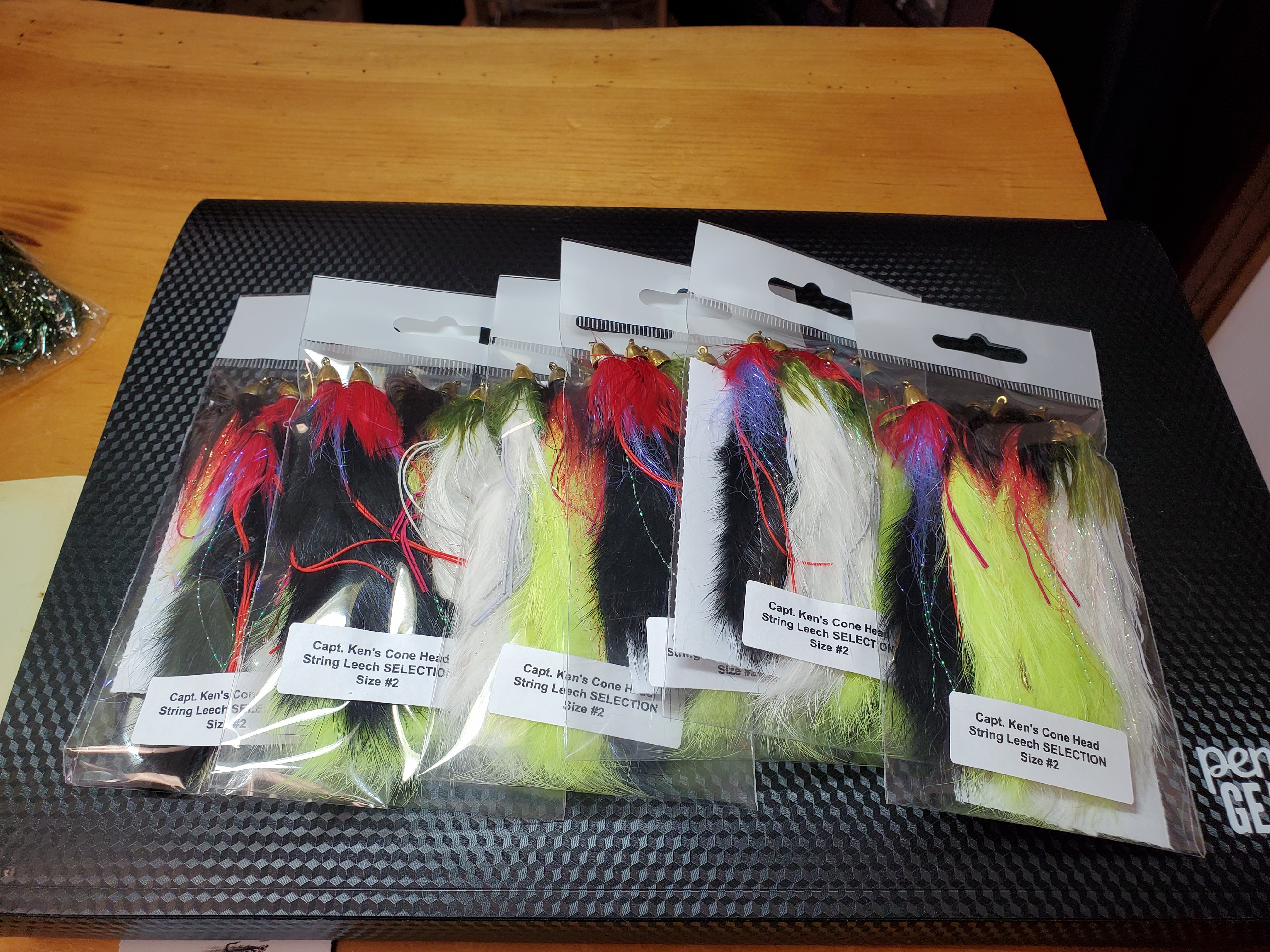 Conehead Leech, Conehead Rabbit Leech, Conehead Streamer Fly, String L ...