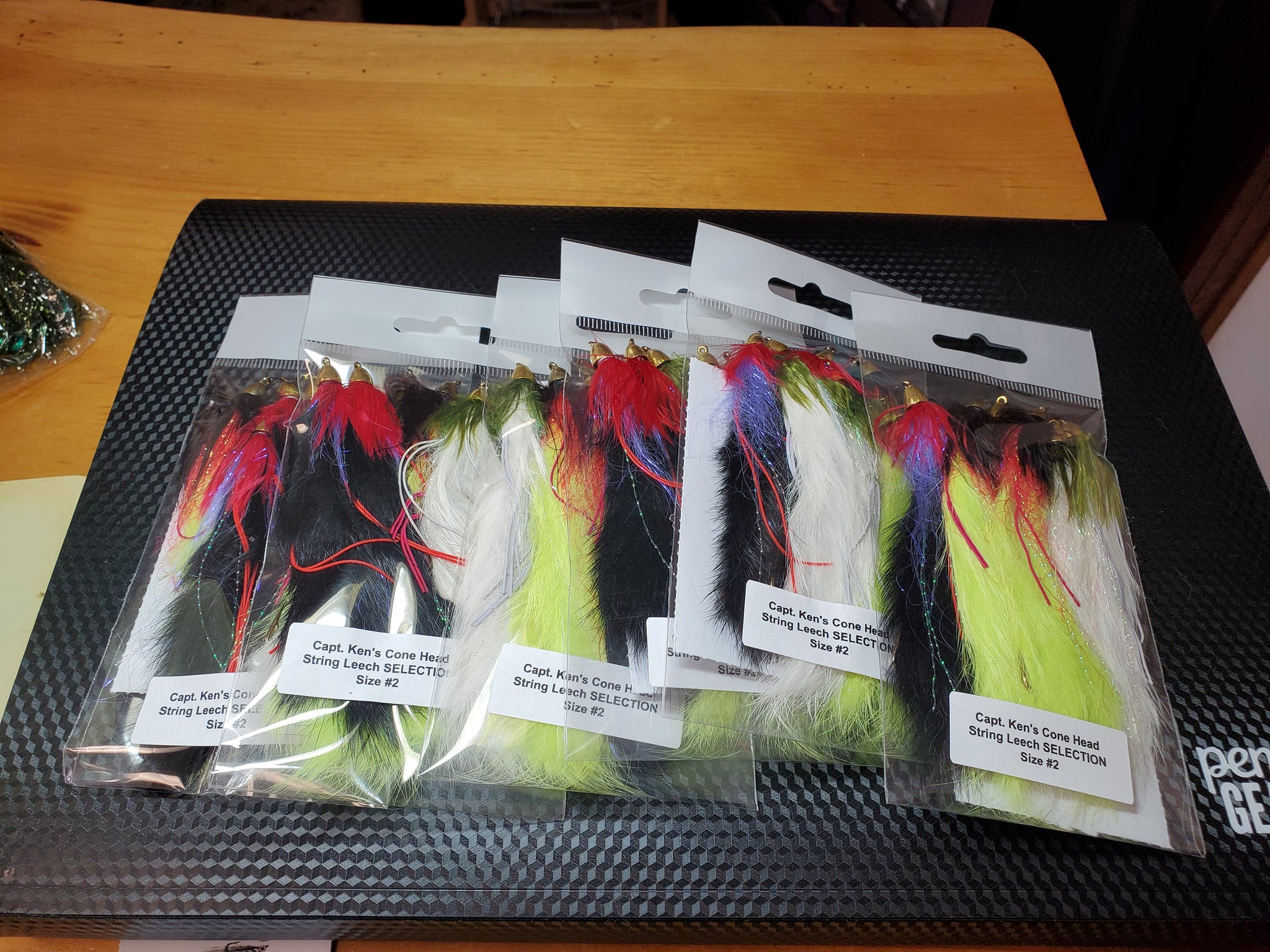 Conehead Leech, Conehead Rabbit Leech, Conehead Streamer Fly, String L ...